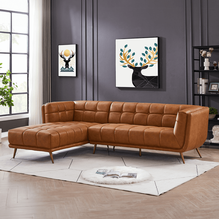Leather Sectional Sofas: Luxury & Comfort Redefined – Revel Sofa