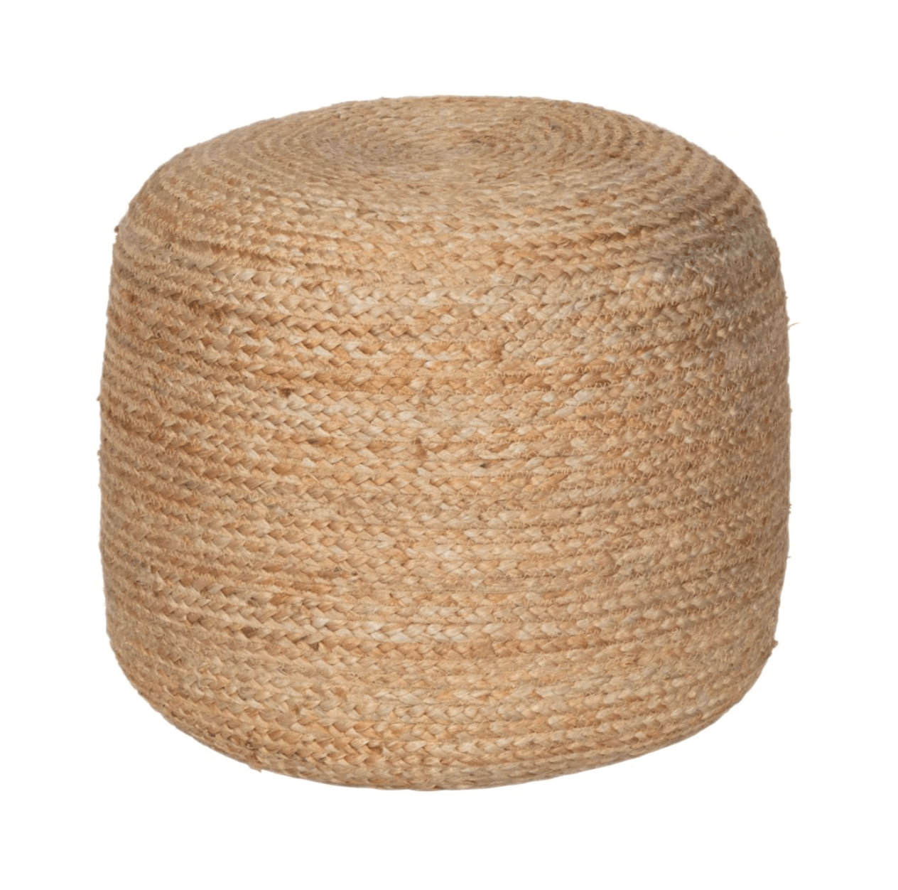 Lillian Boho Chic Round Wicker Ottoman 18" (2 Colors) – Revel Sofa